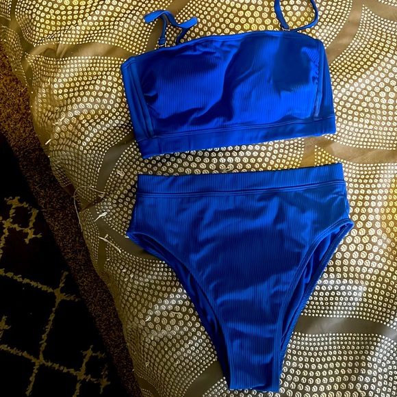 Swim | Royal Blue Bikini Set From Target | Poshmark